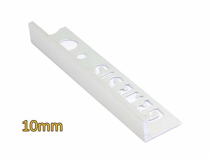 10mm Tile Edging Trim Chrome 2.5m | Tools & Trims | Target Tiles