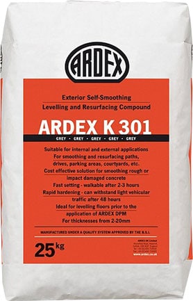 Ardex K301 Exterior Levelling Compound 25kg-Target Tiles