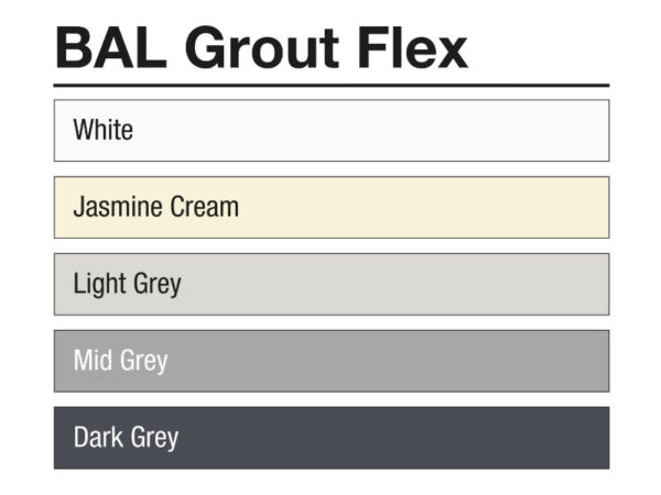 BAL Grout Flex | Flexible Wall & Floor Grout | Target Tiles