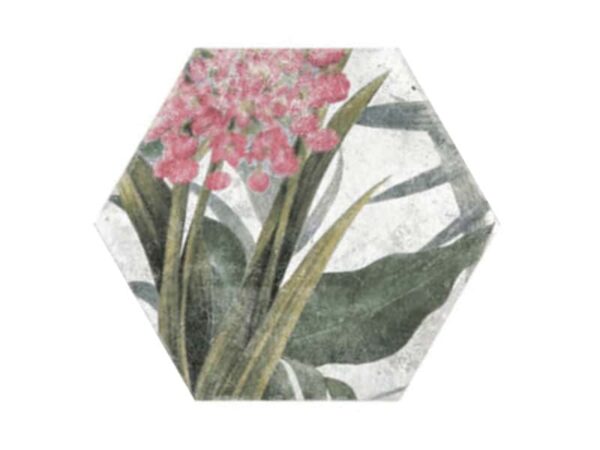 Hexagon Caribbean Flower | Wall & Floor Tiles | Target Tiles