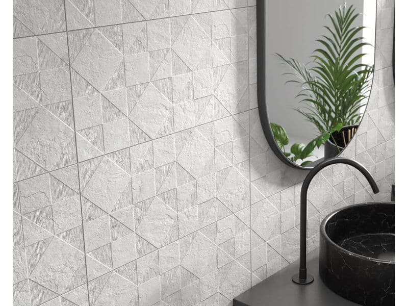 Berlin Grey Décor Matt 250x500mm Wall Tile Per Box | Low Prices ...