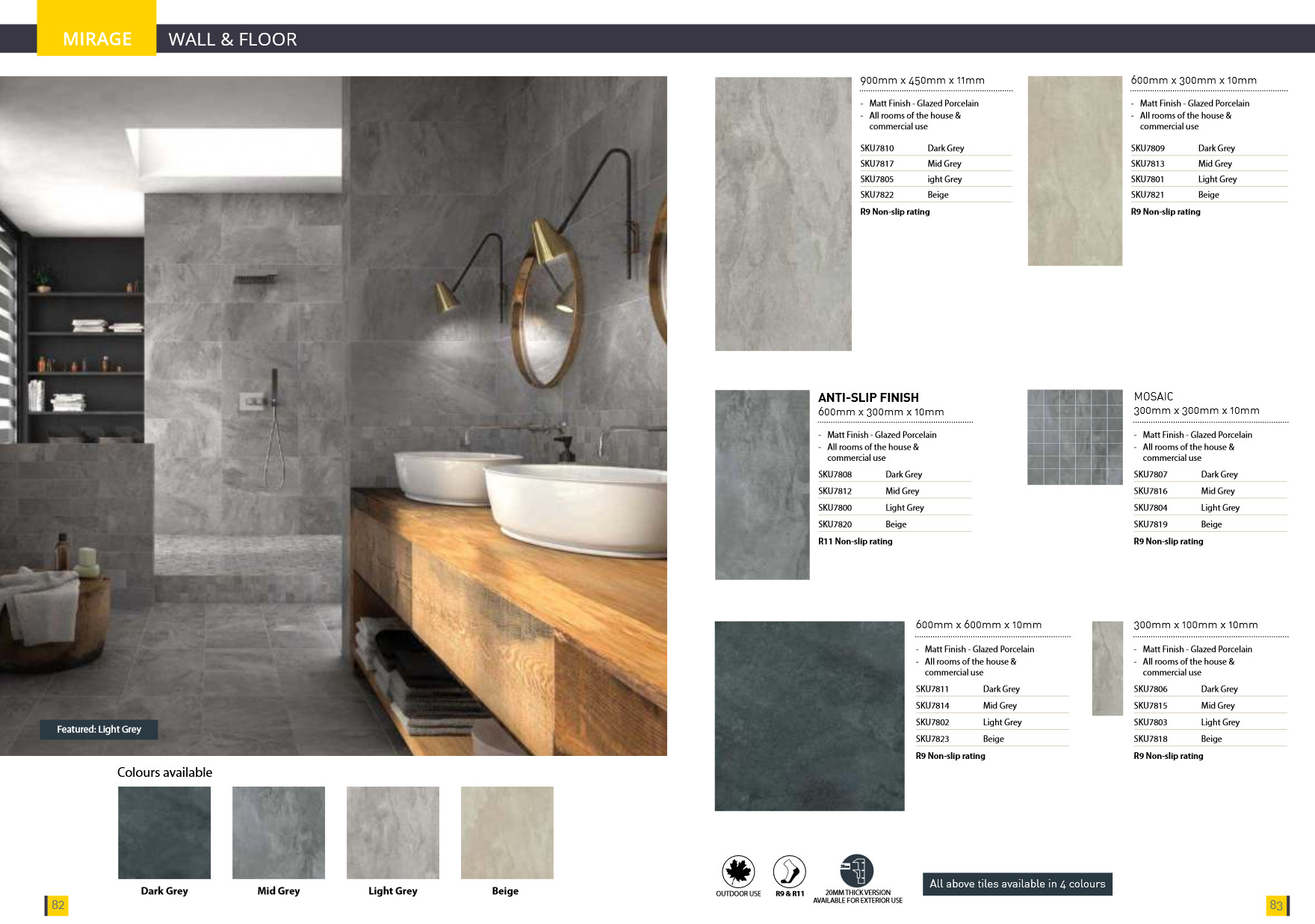 Tile Brochure | Target Tiles