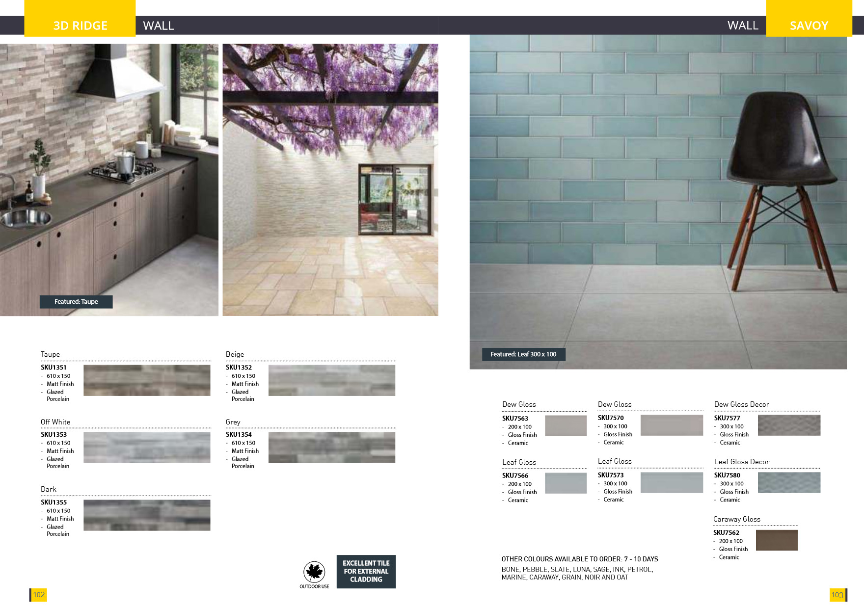 Tile Brochure | Target Tiles