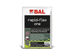 Rapid Setting Tile Adhesive | BAL Rapid Flex One | Target Tiles